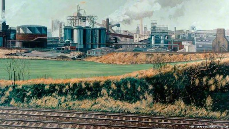 In pictures: South Yorkshire's collieries then and now - BBC News
