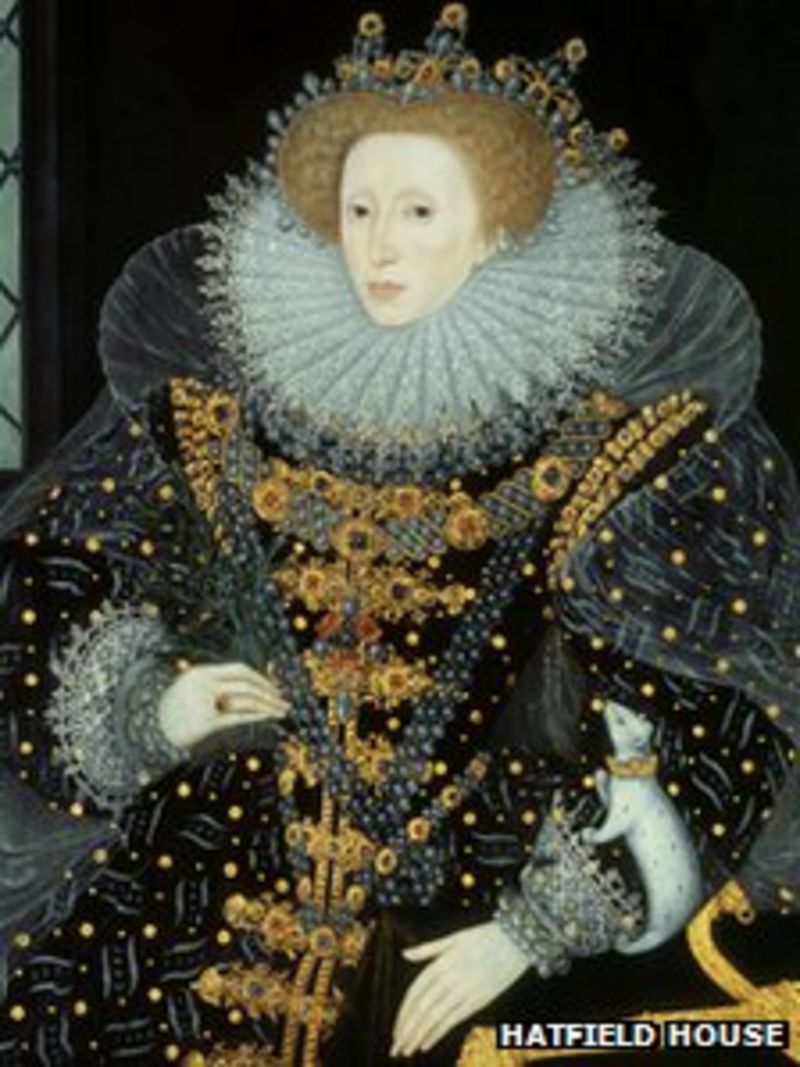 Elizabeth I portrait found in house clearance sale - BBC News