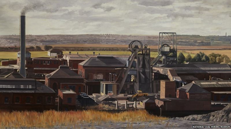 In pictures: South Yorkshire's collieries then and now - BBC News