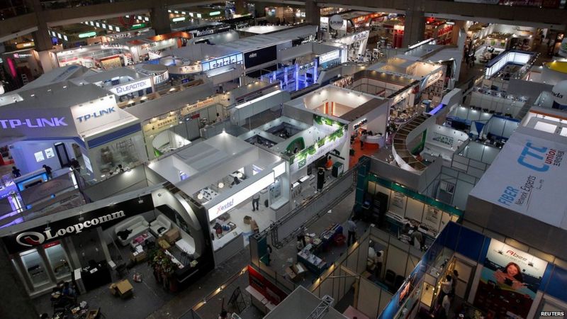 New tech put on show at Taiwan's Computex exhibition - BBC News