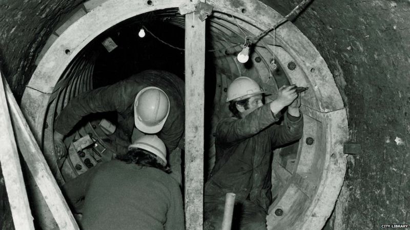 Victoria Tunnel: The unknown relic hidden under the city - BBC News