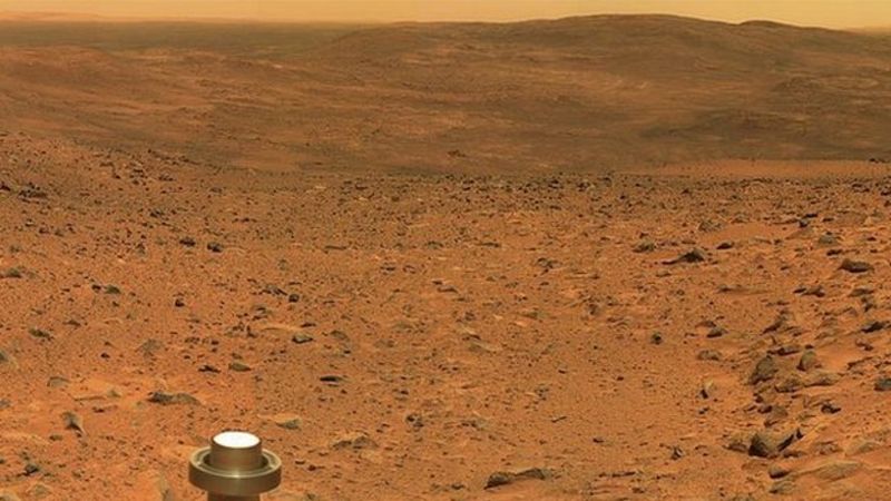 Early air points to cold, dry Mars - BBC News