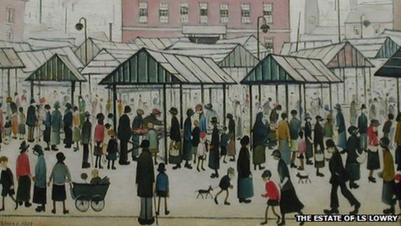 Taking a fresh look at LS Lowry - BBC News