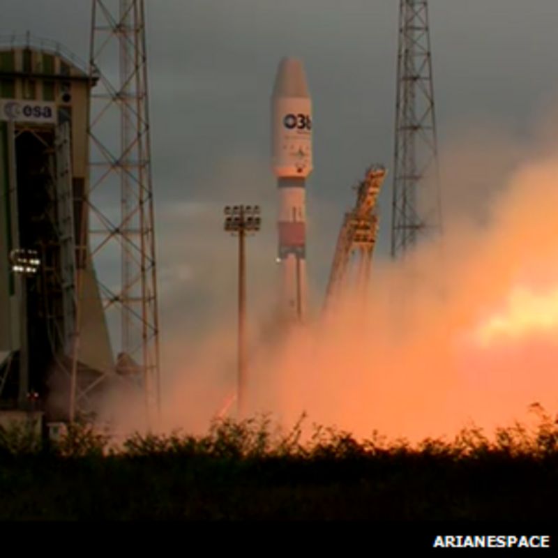 Lift-off for O3b satellite network - BBC News