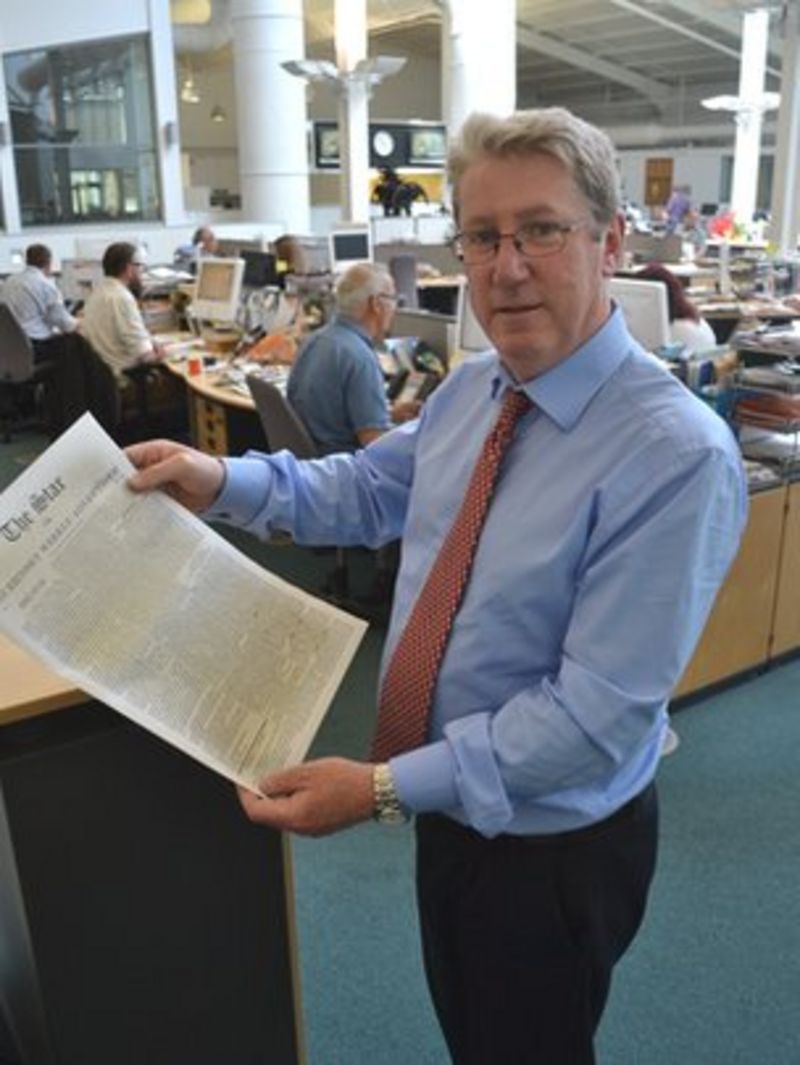 Guernsey Press and Star marks 200 years of publishing - BBC News