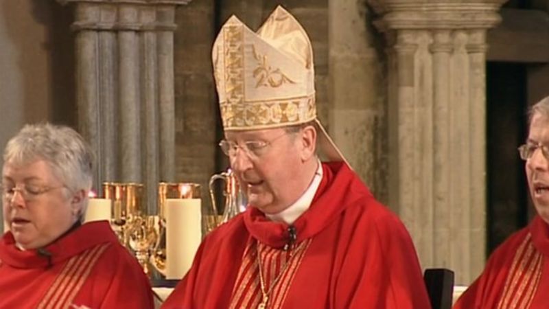 Bishop of Exeter Michael Langrish retires from office - BBC News