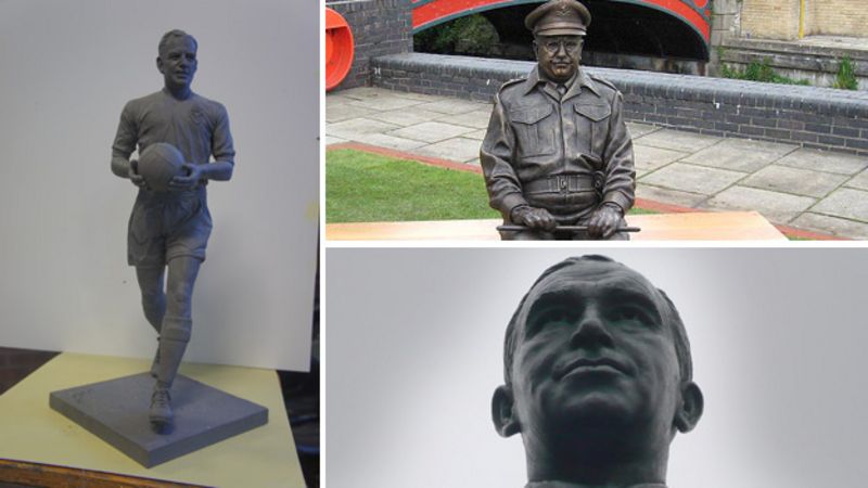 Nat Lofthouse statue gets Bolton Wanderers' approval - BBC News