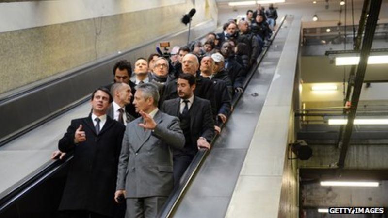 Escalator etiquette: The dos and don'ts - BBC News