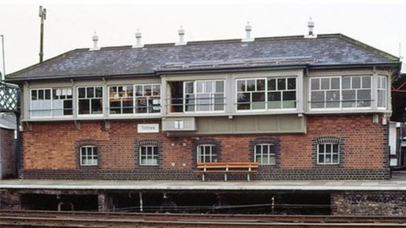 Railway signal boxes granted Grade II listed status - BBC News