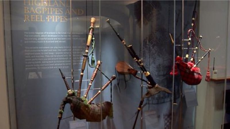 A historic bagpipe collection comes to Edinburgh - BBC News