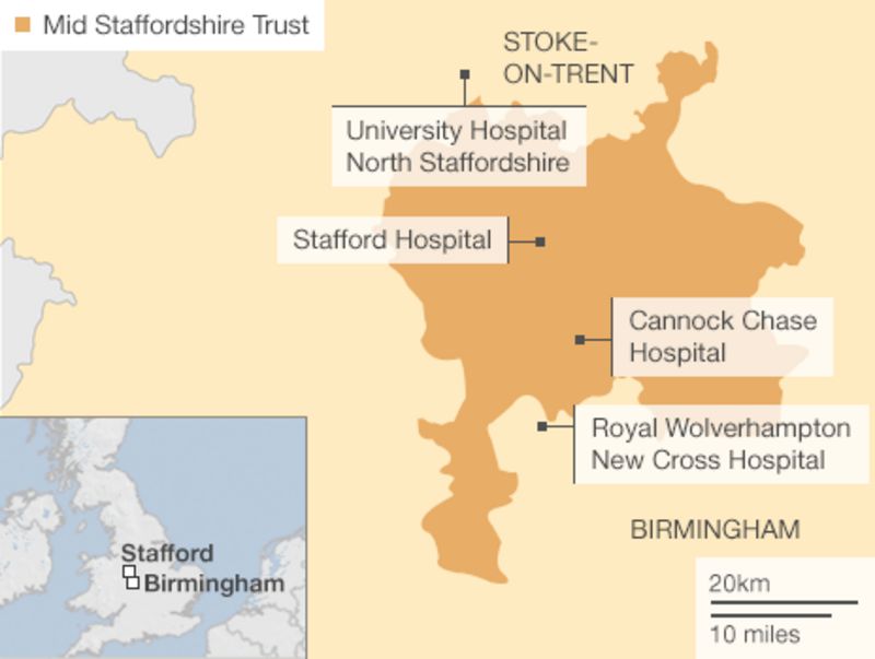 Mid Staffordshire NHS Trust 'should be dissolved' - BBC News