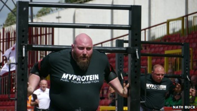 What is life like as a 'strongman'? - BBC News