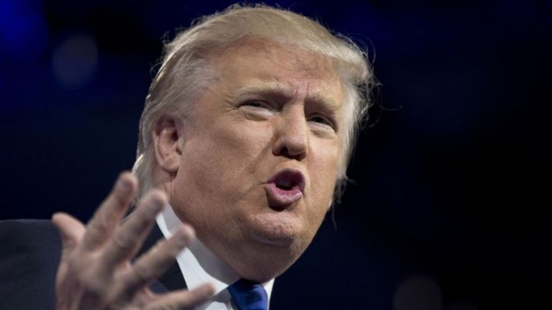 Donald Trump skyscraper sign 'tasteless' - BBC News