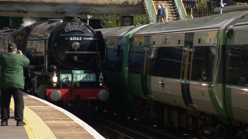 Prince of Wales P2 steam locomotive construction starts - BBC News