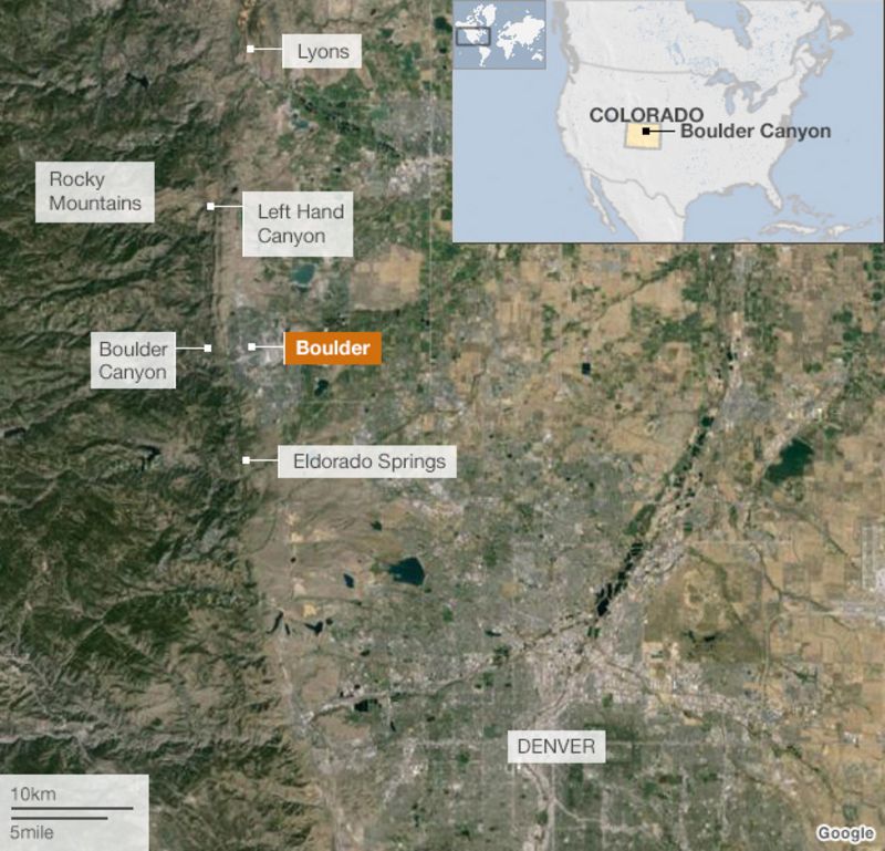 Colorado flooding death toll rises as thousands warned to evacuate ...