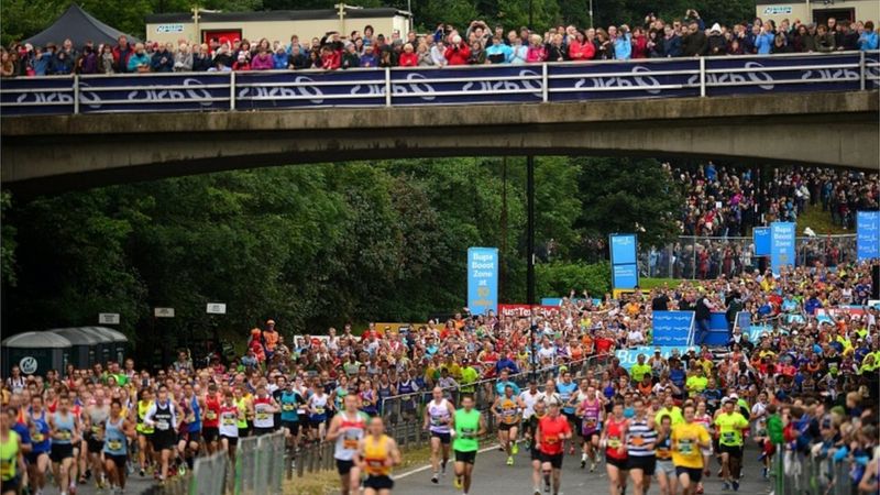 In Pictures: BUPA Great North Run 2013 - BBC News