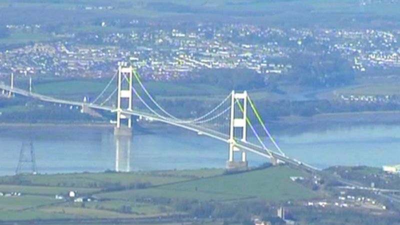 M48 Severn Bridge closes for maintenance all weekend - BBC News