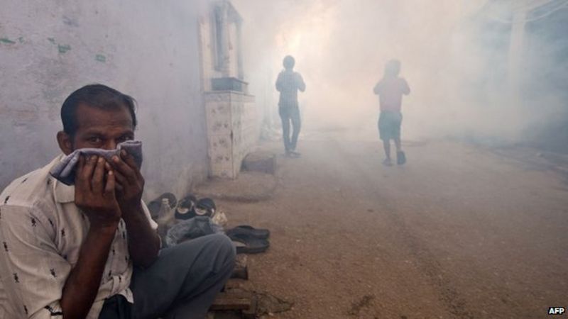 India battles dengue fever outbreak - BBC News