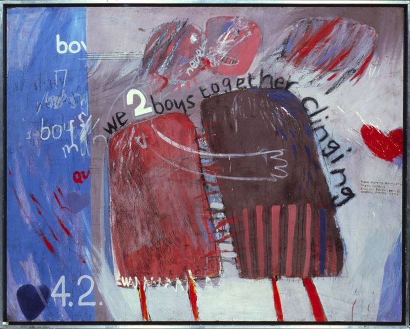 In pictures: David Hockney's early work - BBC News