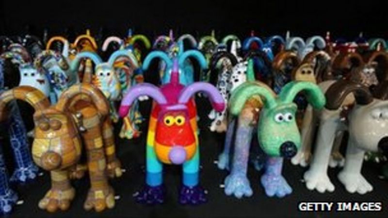 Gromit Unleashed 'seen by more than one million people' - BBC News