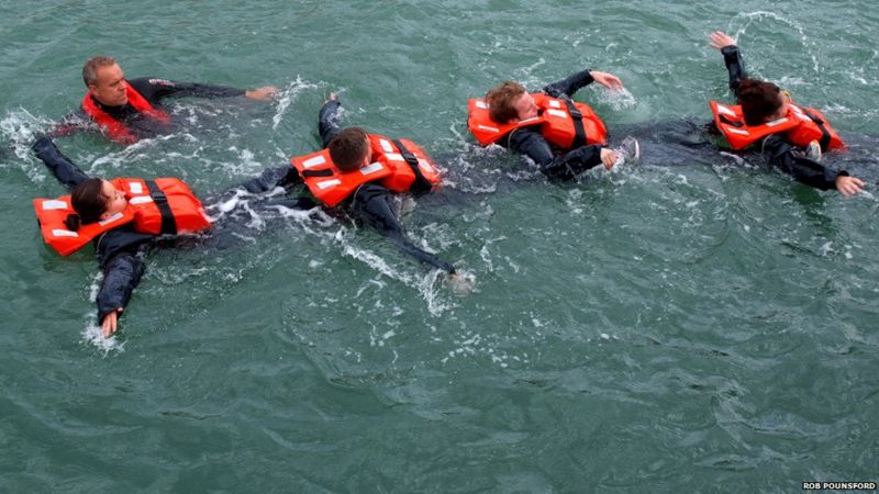 In pictures: Safety at sea - BBC News