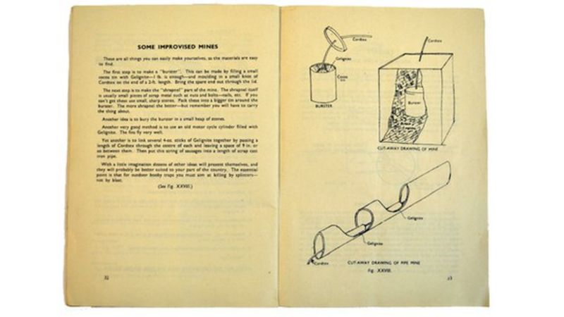 World War II: Bomb manual for Churchill's 'secret army' - BBC News