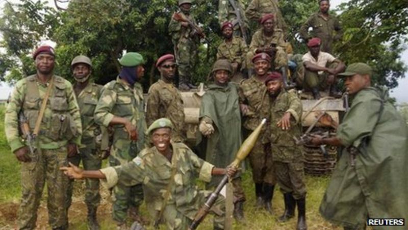DR Congo M23 rebels 'all but finished', says UN - BBC News