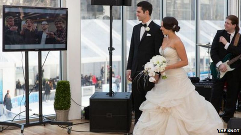 Wedding tech: Ideas for a 21st Century ceremony - BBC News