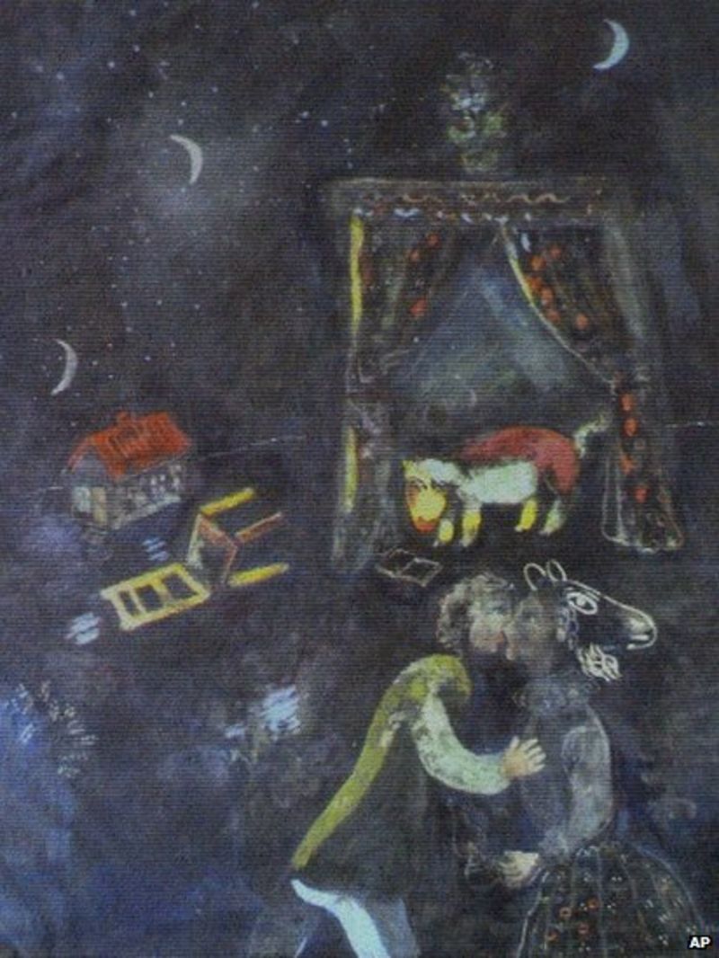 In pictures: Long-lost art unveiled in Germany - BBC News