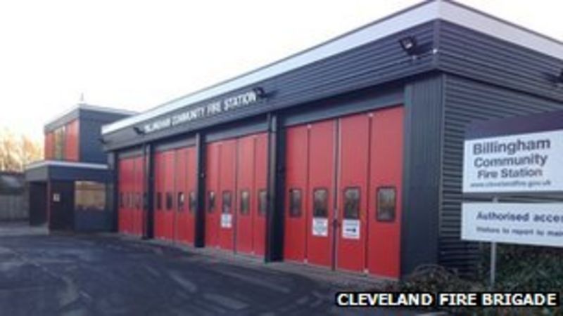 Billingham Community Fire Station re-opens - BBC News