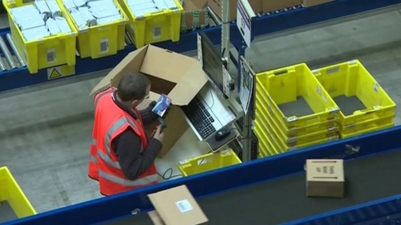 Amazon testing drones for deliveries - BBC News