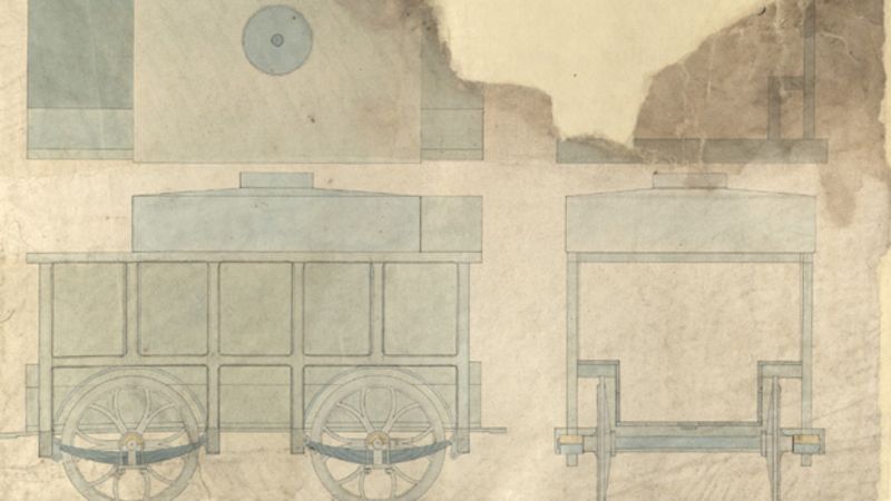 Neath Abbey Ironworks drawings bought by archive - BBC News