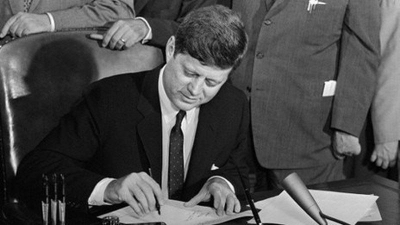 JFK, conservative hero? - BBC News