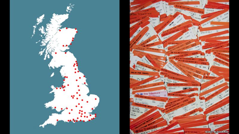 Crossing Paths: A portrait journey around the UK - BBC News