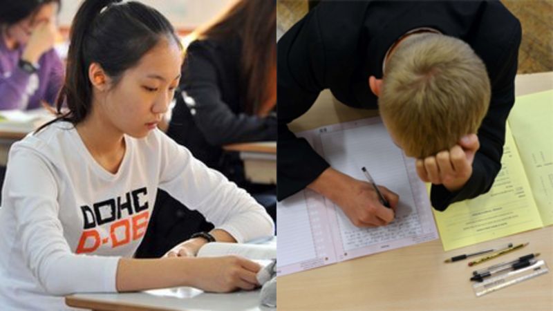 Why do Chinese pupils do so well in school tests? - BBC News