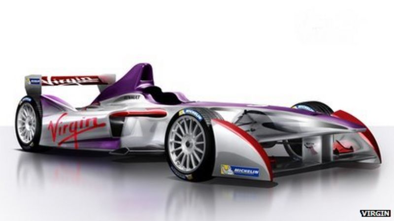 Virgin enters Formula E electric car racing series - BBC News