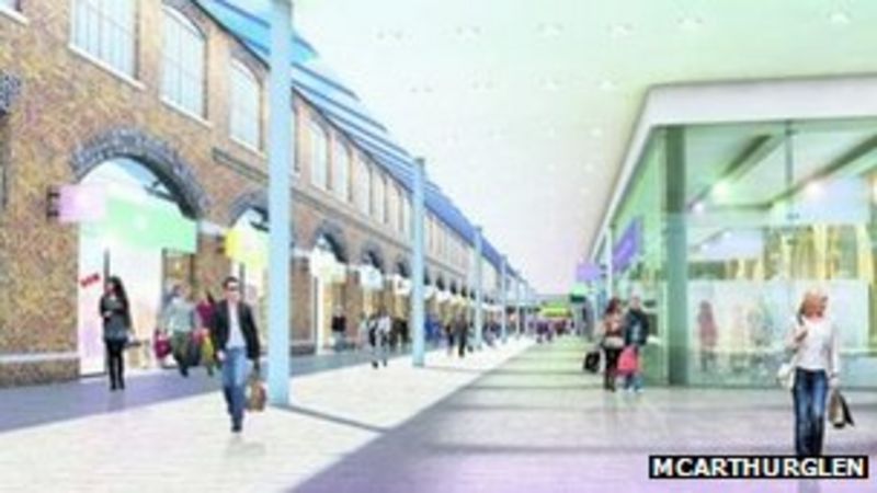 Swindon's Designer Outlet centre expansion begins - BBC News