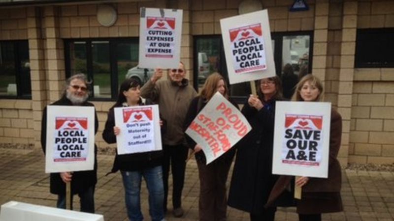Stafford Hospital NHS trust to be dissolved - BBC News