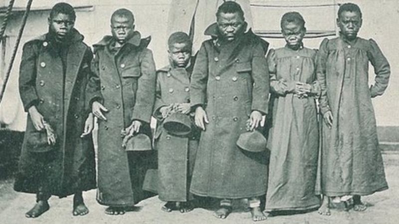 The Pygmies who visited Edwardian England - BBC News