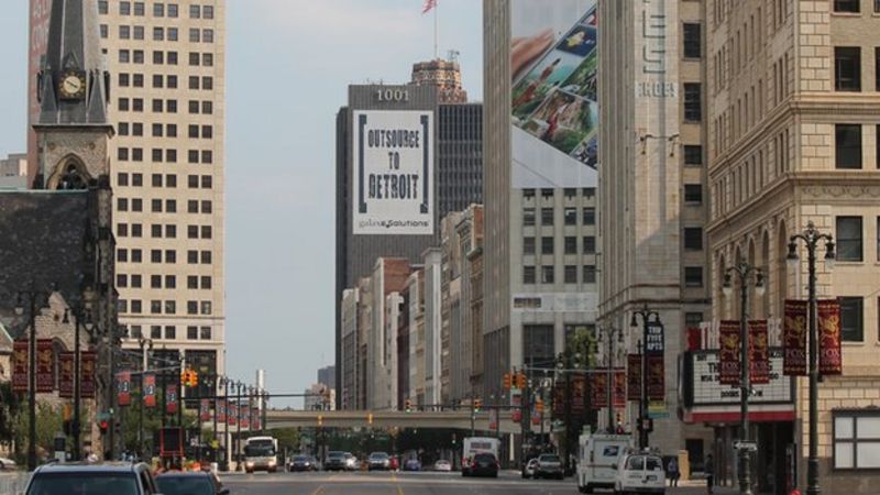 Detroit: The branding of a bankrupt city - BBC News