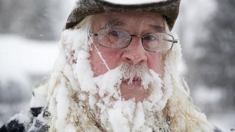 In pictures: US 'big freeze' - BBC News
