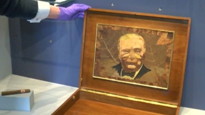 Winston Churchill's Tonypandy riots memo up for auction - BBC News