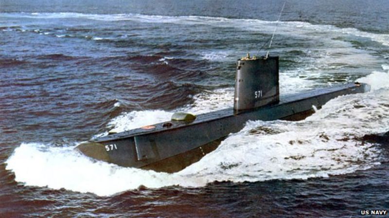 USS Nautilus: A record-breaking sub - BBC News