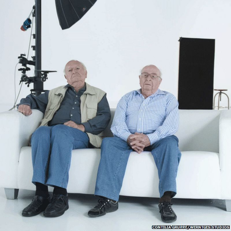 In pictures: German pensioners pose for movie calendar - BBC News