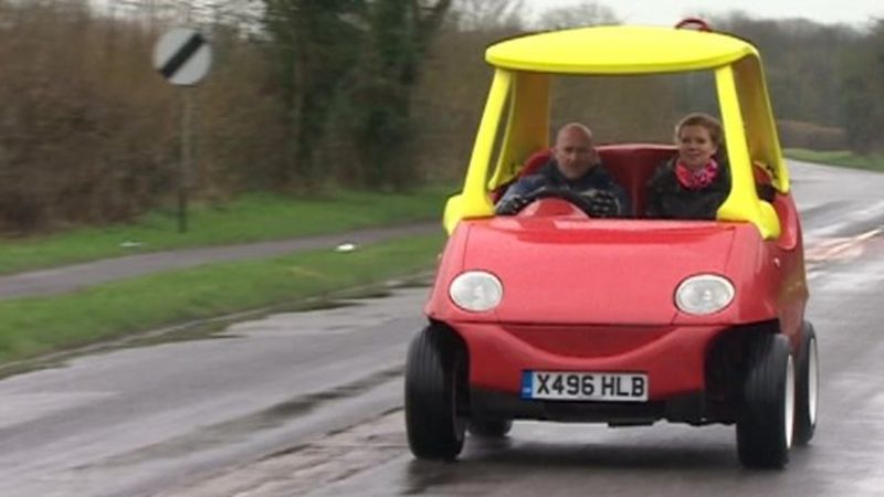 'Little Tike' real life car goes on sale - BBC News