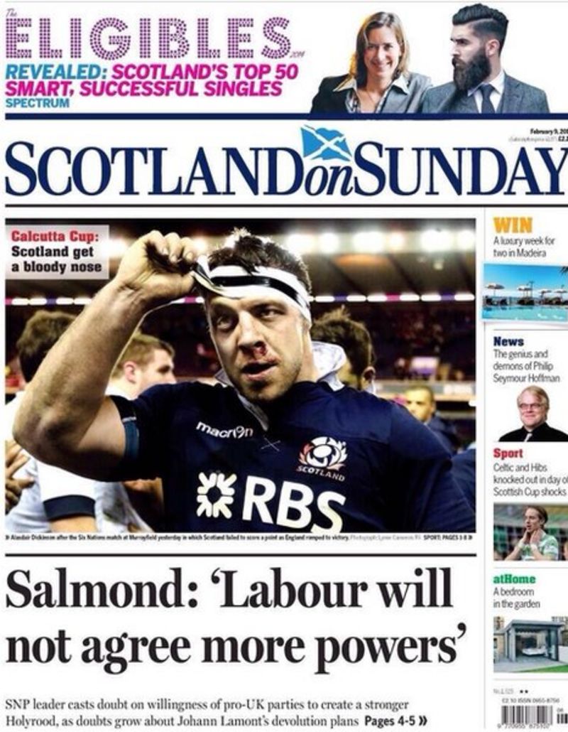 The front pages of Scotland's newspapers - BBC News