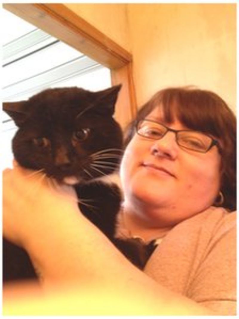 Owner finds missing pet cat after eight year search - BBC News