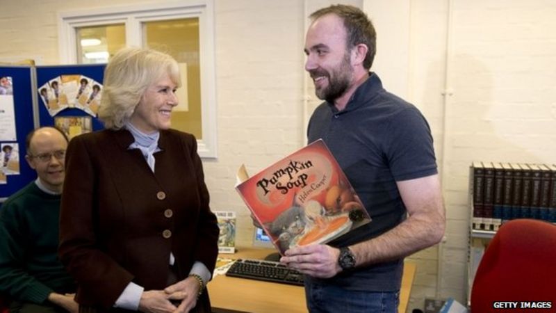 Duchess of Cornwall visits HMP Coldingley prisoners - BBC News