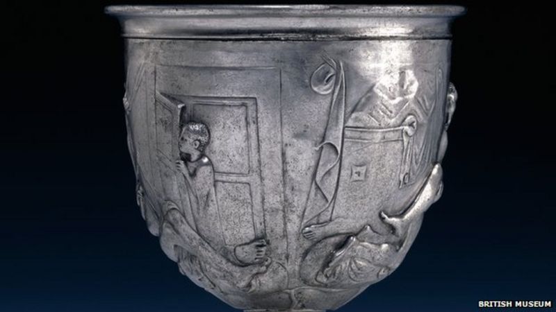Roman 'sex goblet' comes to Isle of Wight - BBC News
