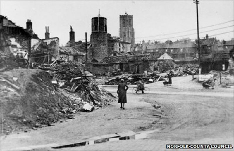 World War Two Norwich 'bomb map' restored - BBC News